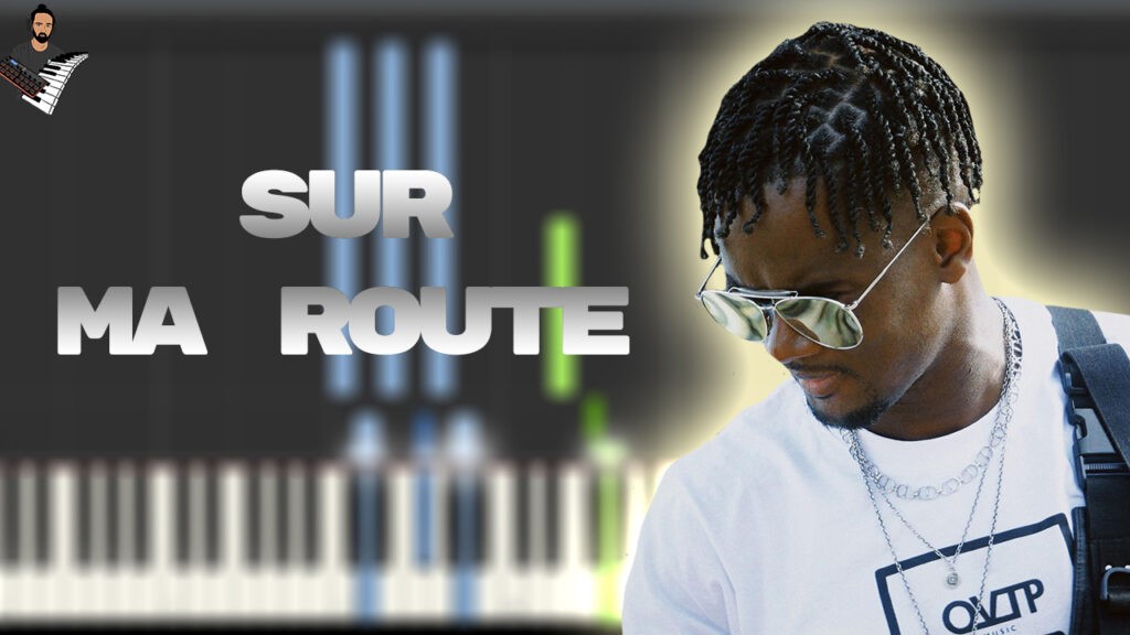 Black M - Sur ma route | Tutoriel Piano Instrumental / Partitions