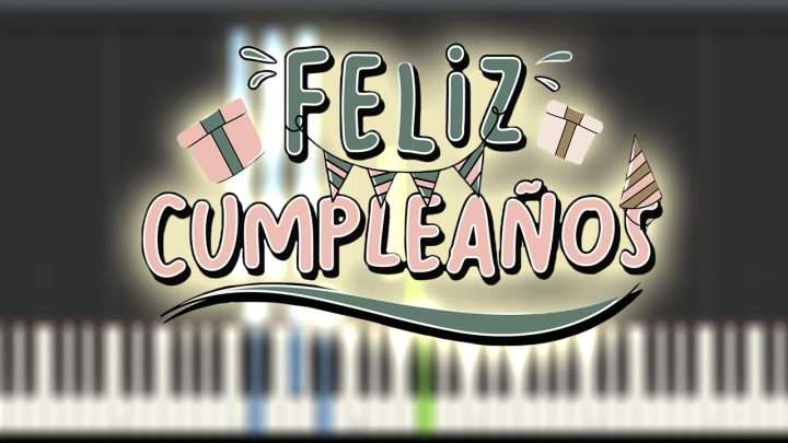 Feliz Cumpleaños | Instrumental Piano Tutorial / Partitura / Karaoke