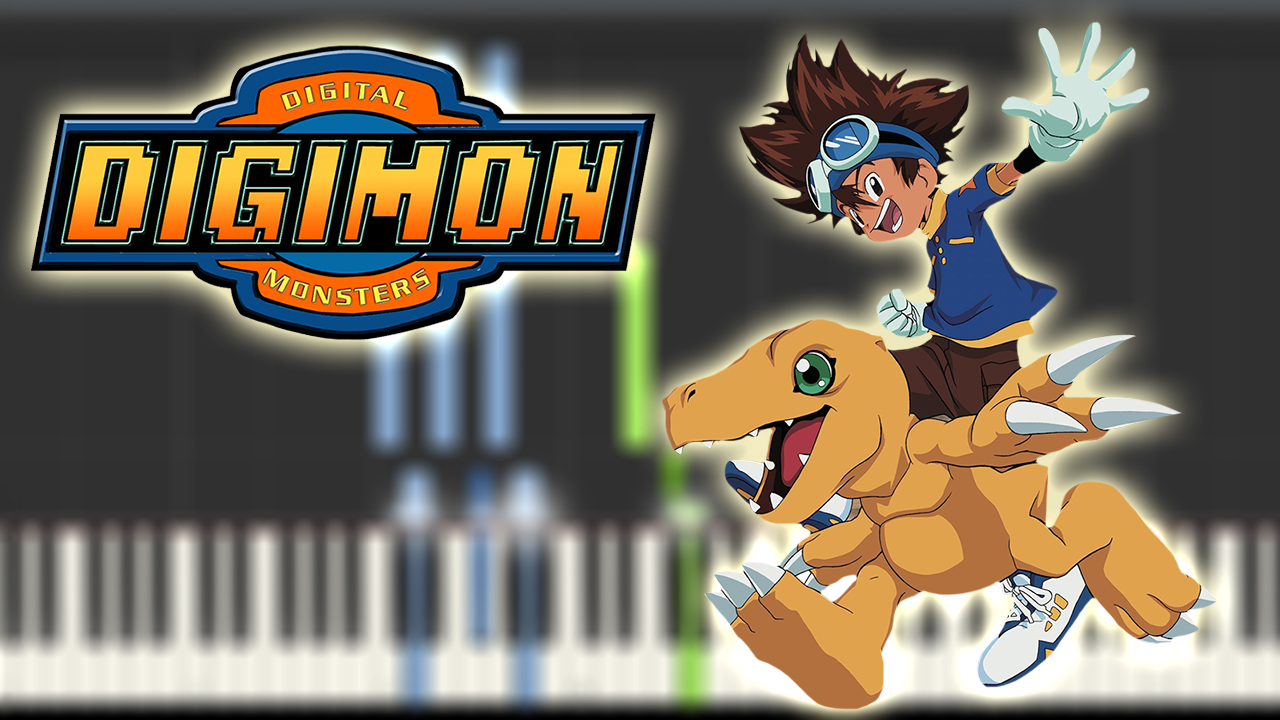 Digimon - Digimon Per Sempre | Instrumental Piano Tutorial