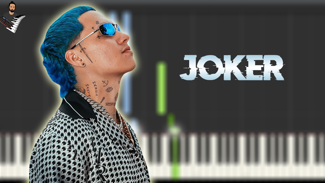 JOKER - BLESSD KRIS R | Piano Tutorial / Partitura / Karaoke