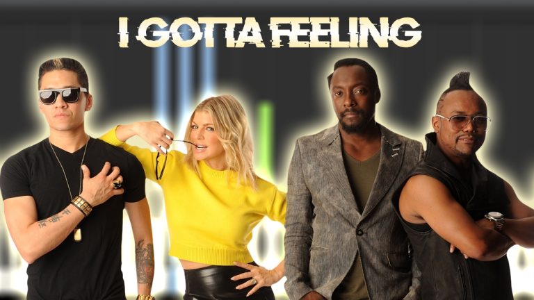 The Black Eyed Peas - I Gotta Feeling | Piano / Partitura / MIDI